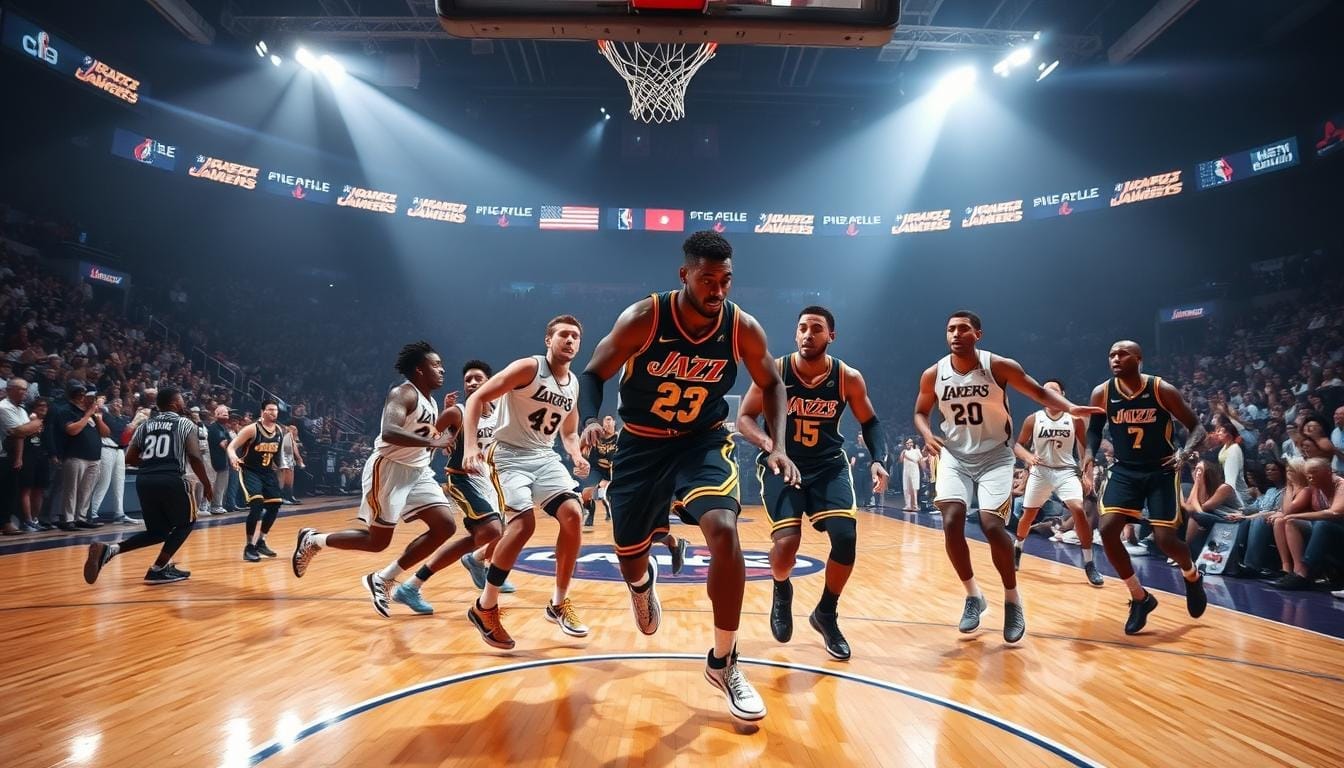 Catch the Jazz Vs Lakers NBA Game