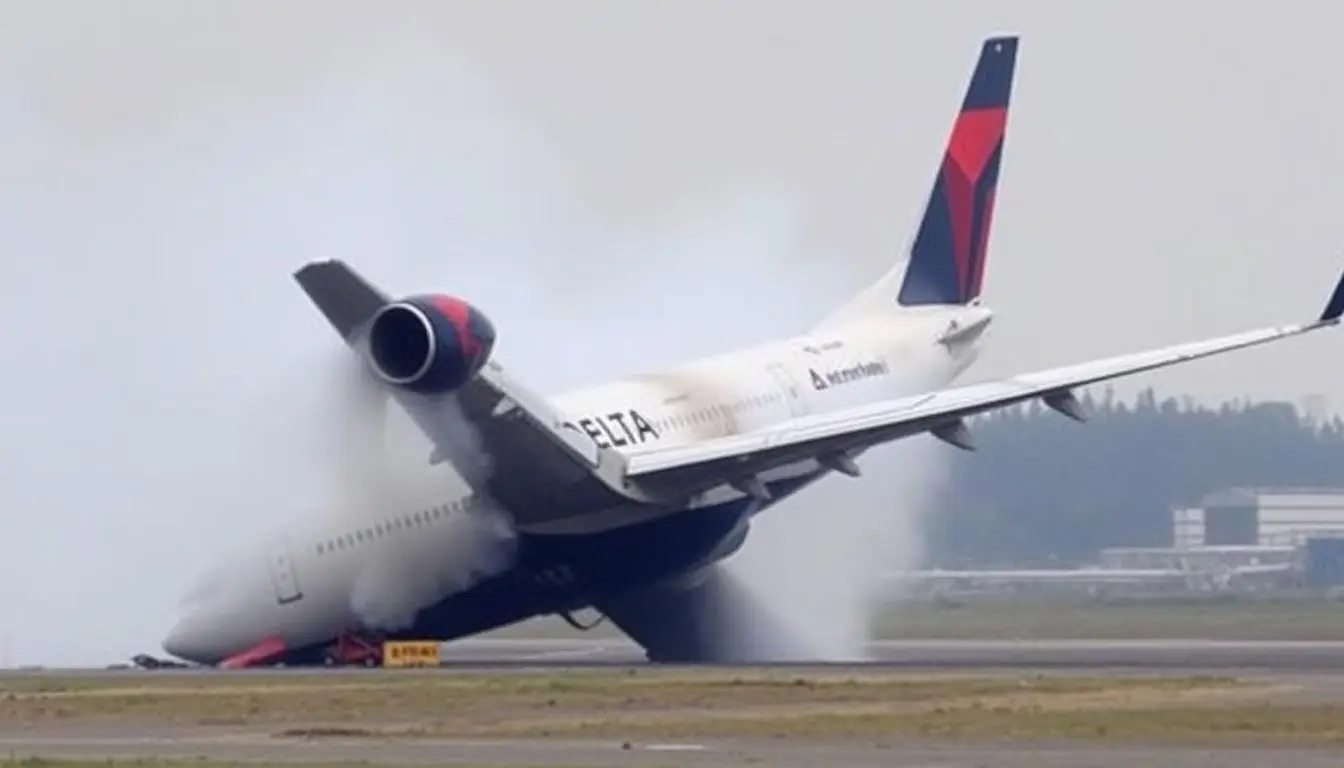 Delta Airplane Crash at Toronto Airport: What We Know. | Network World News