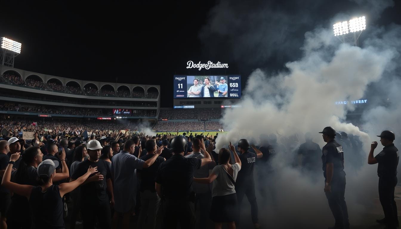Chaos at Dodger Stadium: ICE Agents Accused of Attempted Raid | Network ...