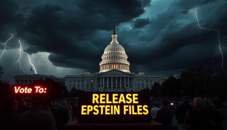 House Speaker Mike Johnson Calls for Vote to Release Epstein Files